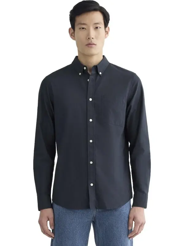 Everlane Slim Oxford Shirt - Navy | Standard